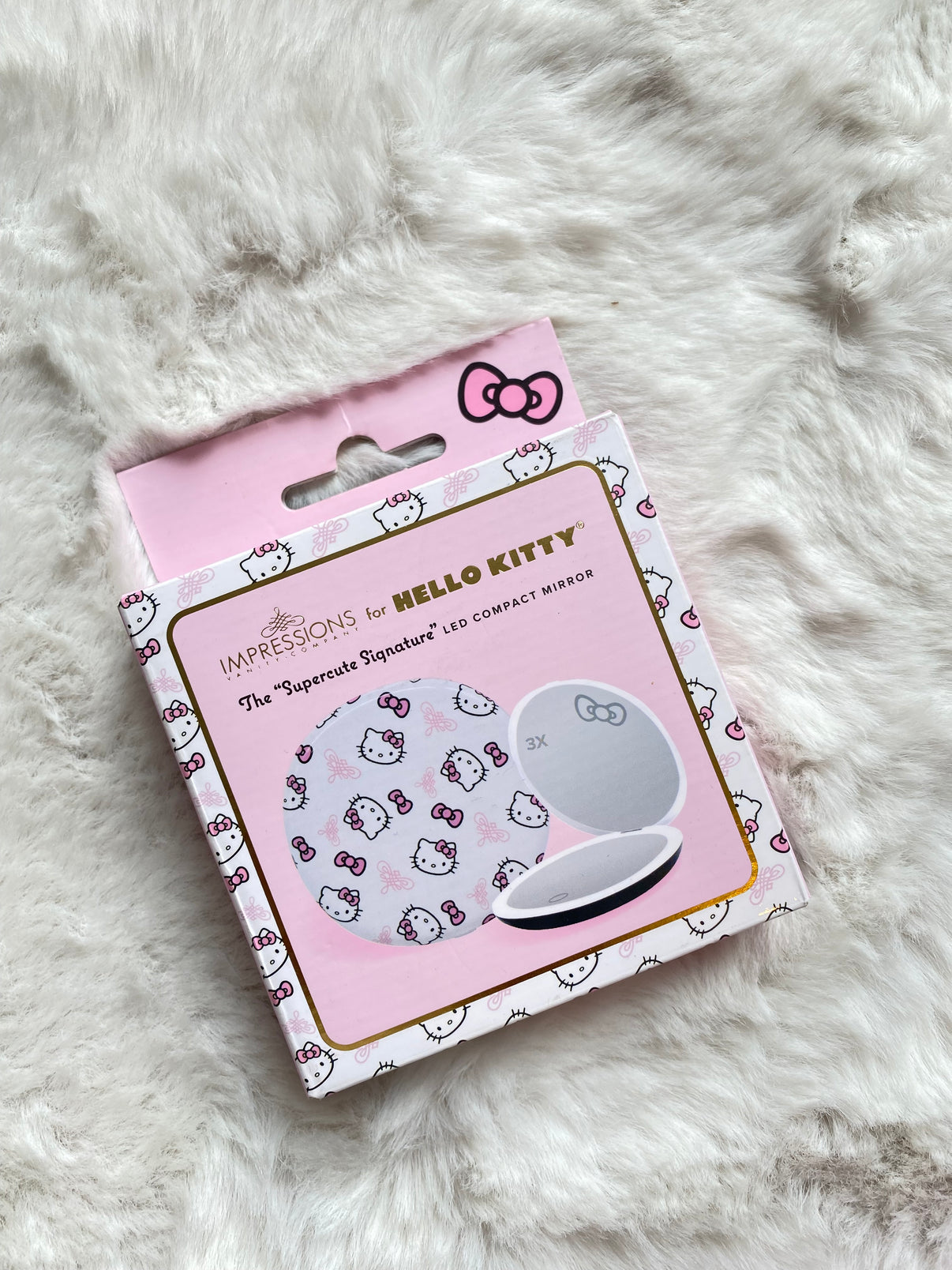 Espejo redondo con Luz Led Hello Kitty Caritas IV – Candayelstore
